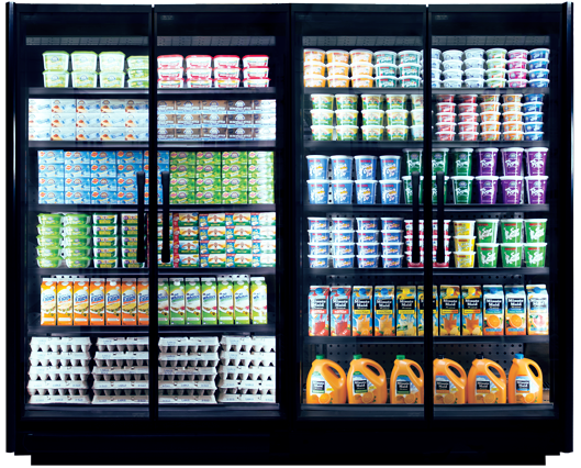 Reveal Merchandiser® Multi-Decks with Doors | Zero Zone